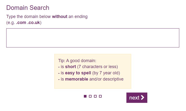 Search for Your Domain Name - Easykey